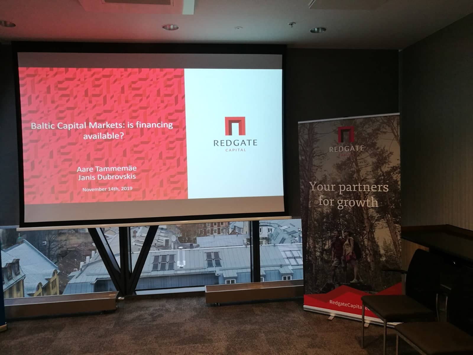 Eversheds Sutherland Bitāns ja Redgate Capital’i held a joint capital ...